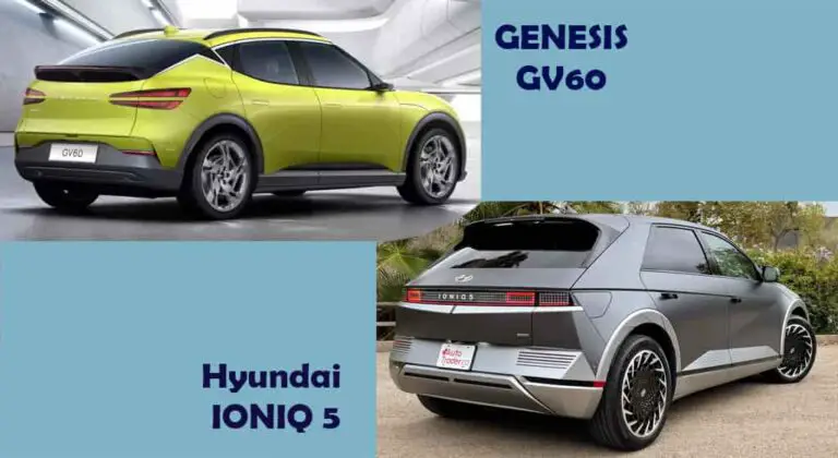 2024 Genesis GV60 vs Hyundai IONIQ 5: Compare Electric Cars - FutureCarsTalk.com